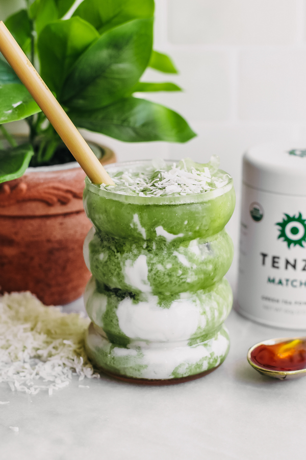 how to make matcha tea with honey