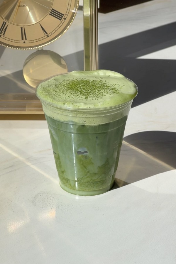 Matcha Latte with Matcha Cold Foam