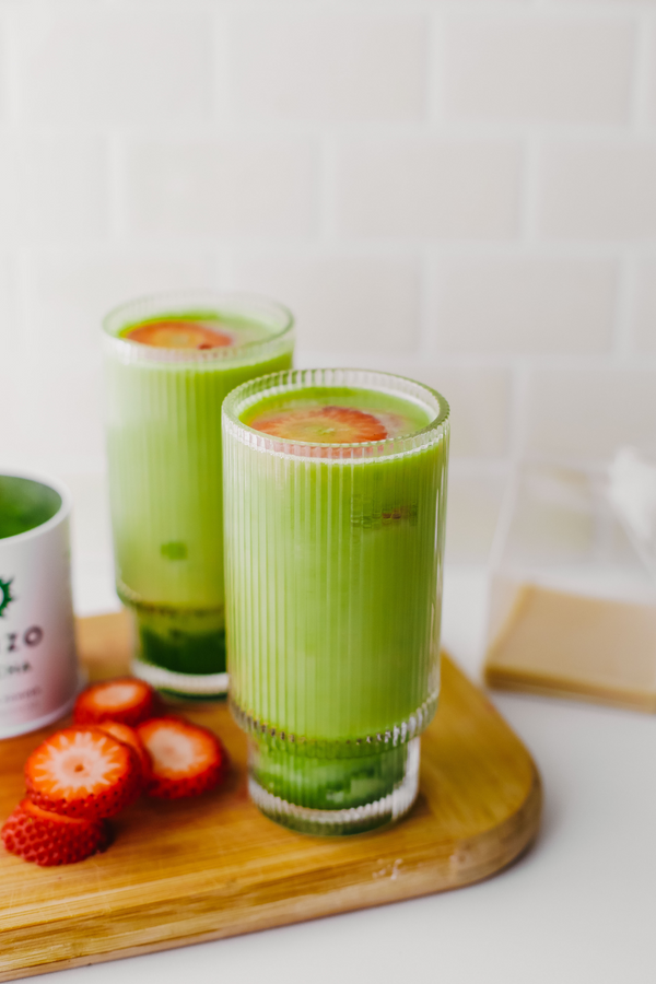Strawberry Vanilla Matcha